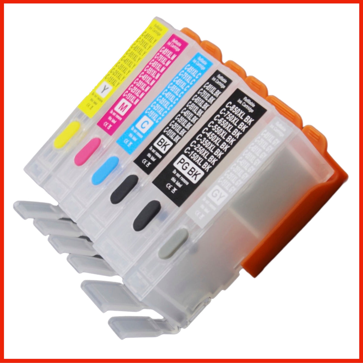 Refillable 530 & 531 Cartridges for Canon Pixma – 247.ink